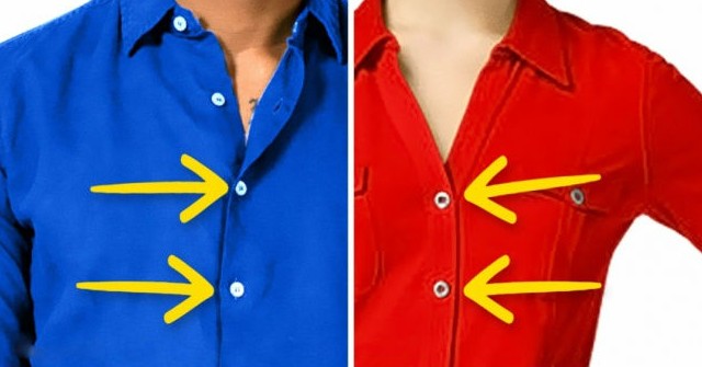 Ето защо копчетата на мъжките и женските ризи са от различни страни За Жената